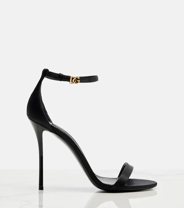 Dolce & Gabbana Satin Sandals