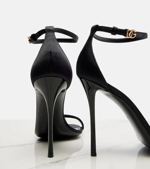 Dolce & Gabbana Satin Sandals