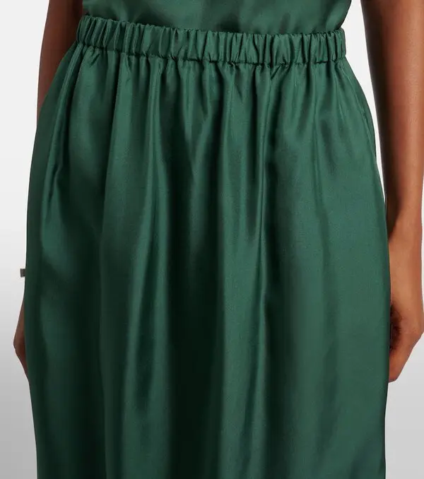Asceno Roma Maxi Skirt