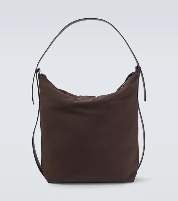 Studio Nicholson Leather-trimmed Tote Bag - Brown