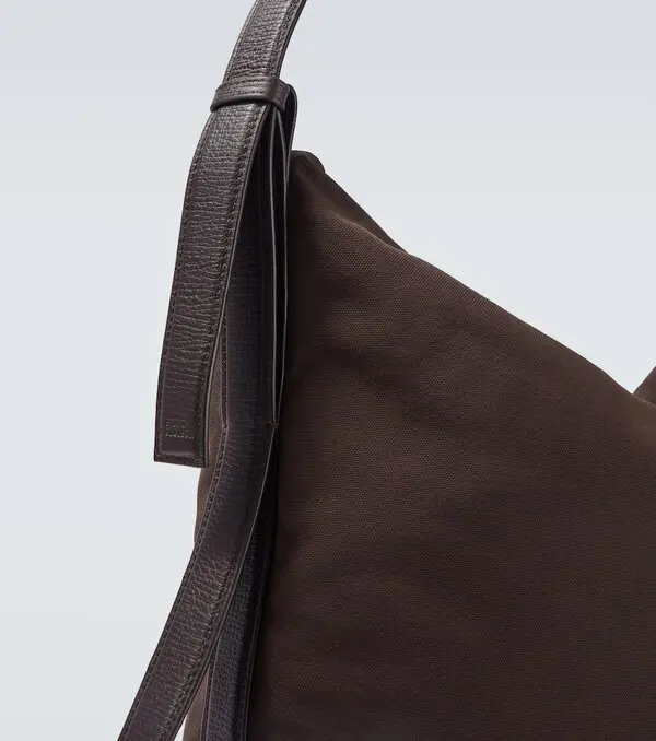 Studio Nicholson Leather-trimmed Tote Bag - Brown