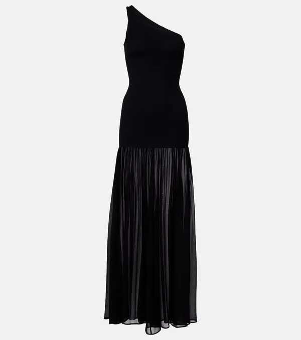 Hunza G Nancy Maxi Dress - Black