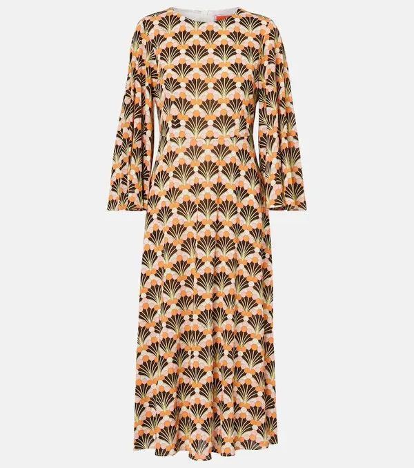 La DoubleJ Sorella Printed Midi Dress - Multicoloured