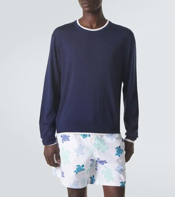 Vilebrequin Cashmere, Wool, And Silk Sweater