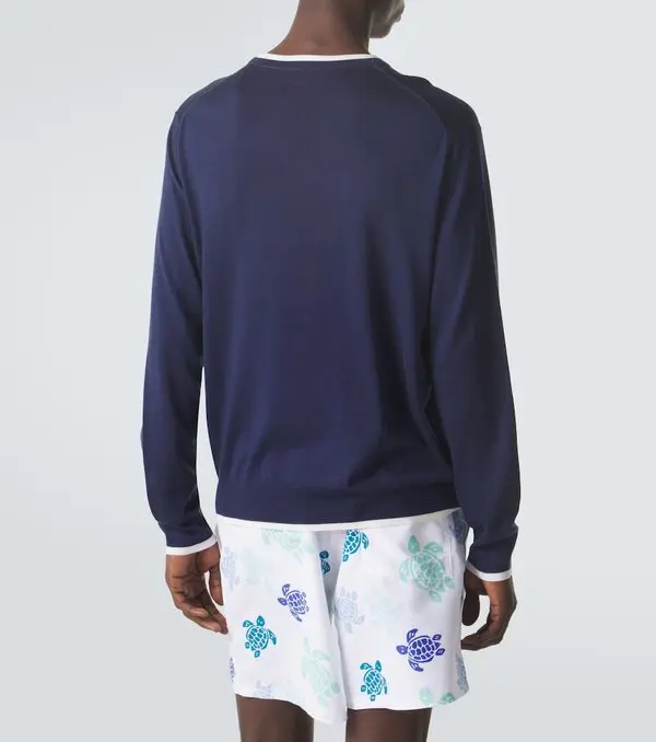 Vilebrequin Cashmere, Wool, And Silk Sweater