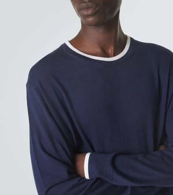 Vilebrequin Cashmere, Wool, And Silk Sweater
