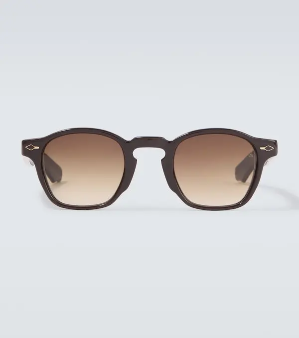 JACQUES MARIE MAGE Zephirin Square Sunglasses - Brown