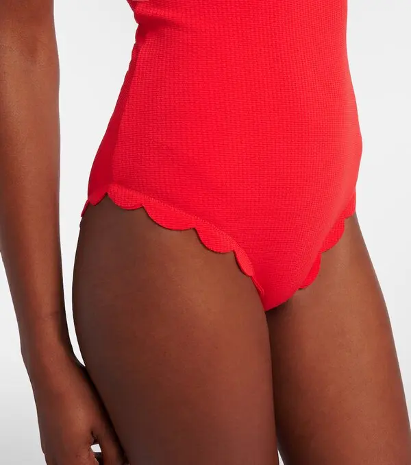 Marysia Lisbon Maillot Swimsuit - Red
