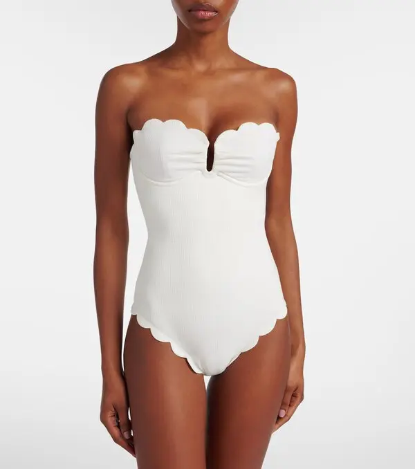 Marysia Lisbon Swimsuit - White