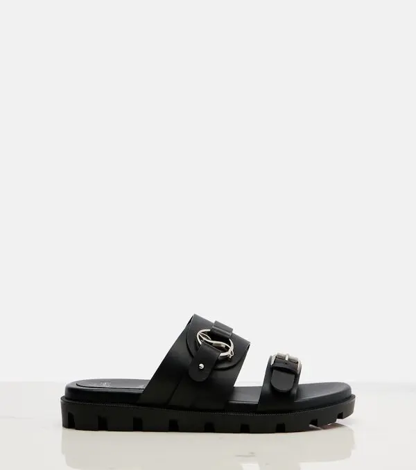 CHRISTIAN LOUBOUTIN Her In Roma Leather Sandals