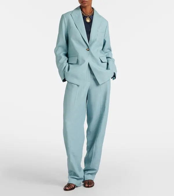 JOSEPH Rochd Chambray Blazer