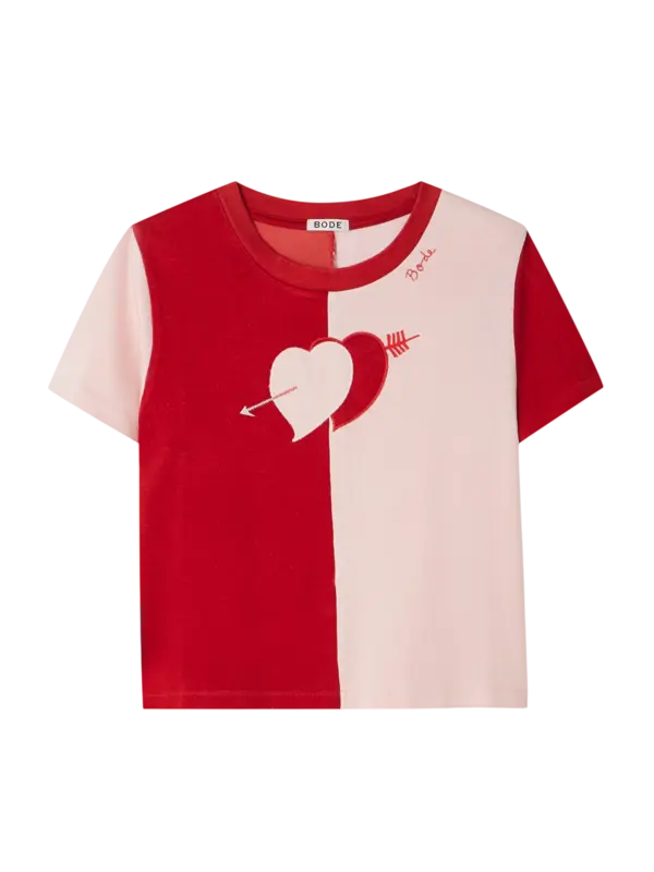 BODE Wonderland Embroidered Jersey T-shirt - Red