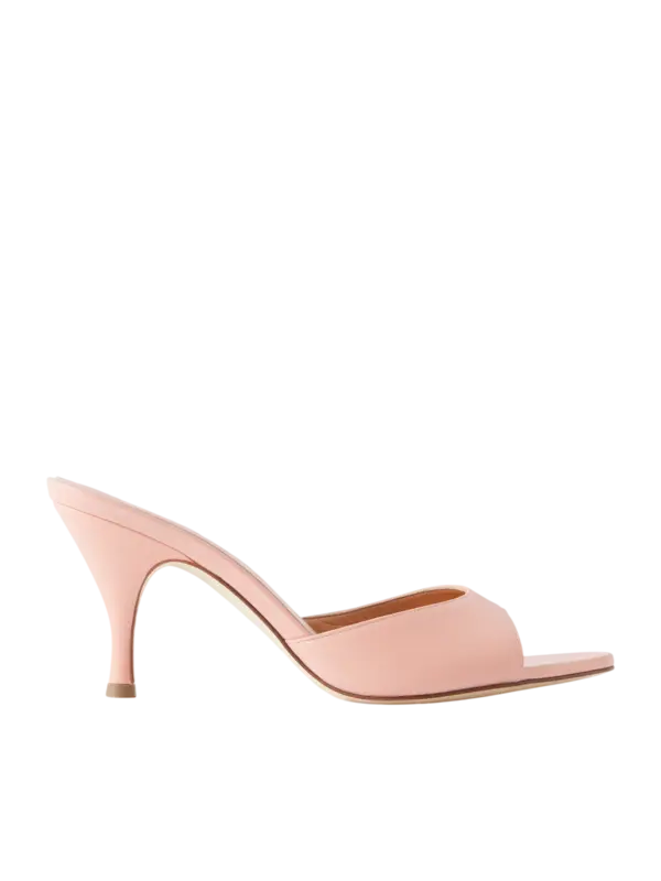 AeydĒ Samia Leather Mules - Pink