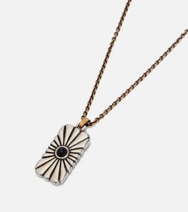 Versace Circe Pendant Necklace - Gold