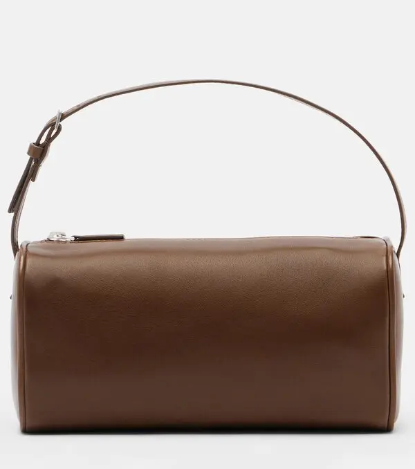 THE ROW 90s Suede Top-handle Bag - Brown