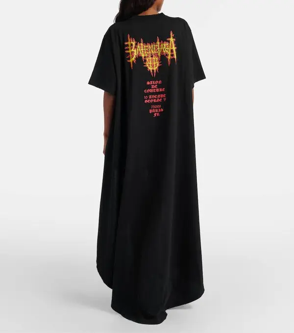 Balenciaga Printed Cotton T-shirt