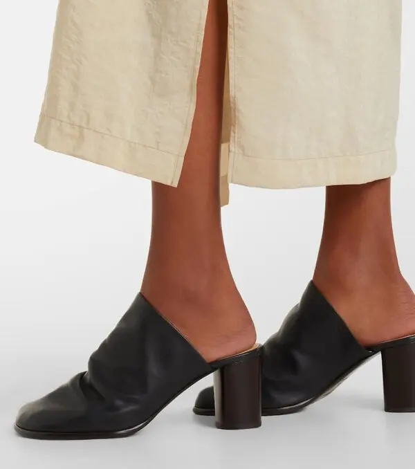 LEMAIRE Glove Leather Mules