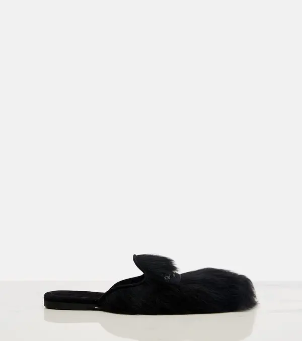 Dolce & Gabbana Shearling Mules
