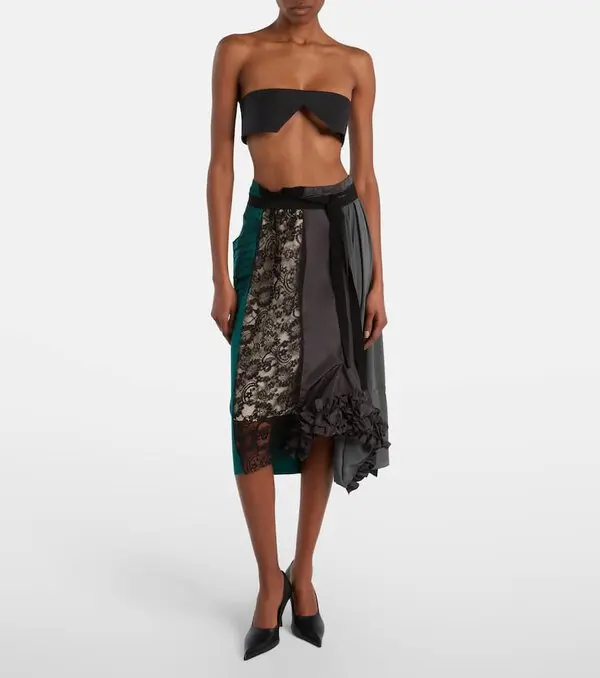 Prada Wool Bandeau Top