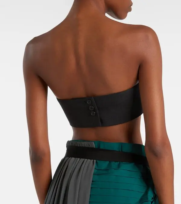 Prada Wool Bandeau Top