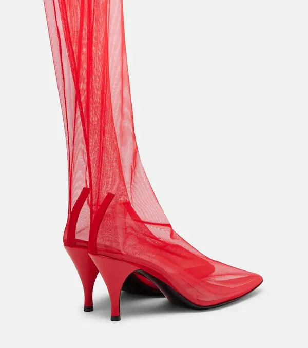 HERBERT LEVINE Sheer Perfection Over-the-knee Boots