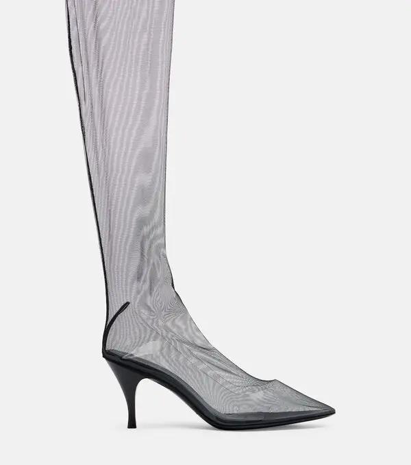 HERBERT LEVINE Sheer Perfection Over-the-knee Boots