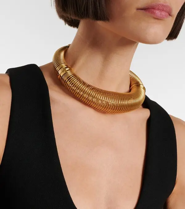 Alaïa Logo Choker