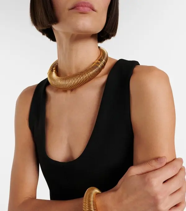 Alaïa Logo Choker