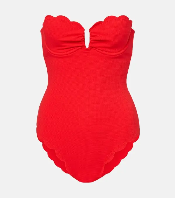 Marysia Lisbon Maillot One Piece Swimsuit - Red