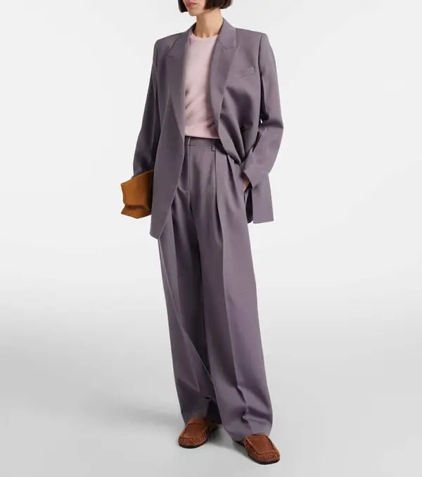 JIL SANDER Cropped Wool And Cashmere Sweater