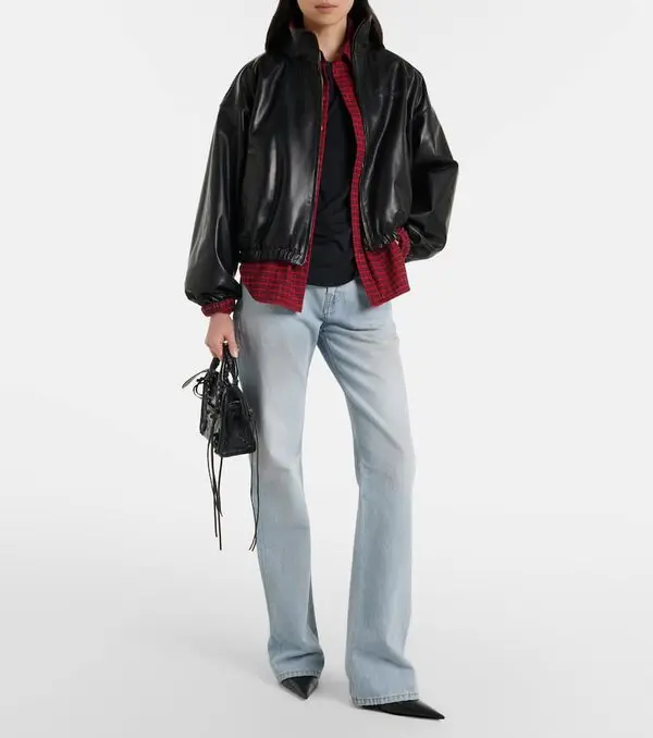 Balenciaga Reversible Leather Jacket