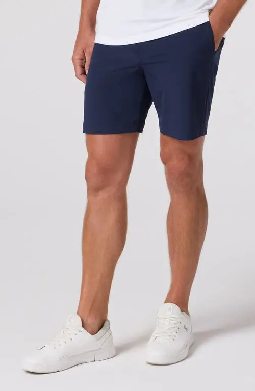 Mizzen+main Helmsman Flat Front Golf Shorts - Navy Solid