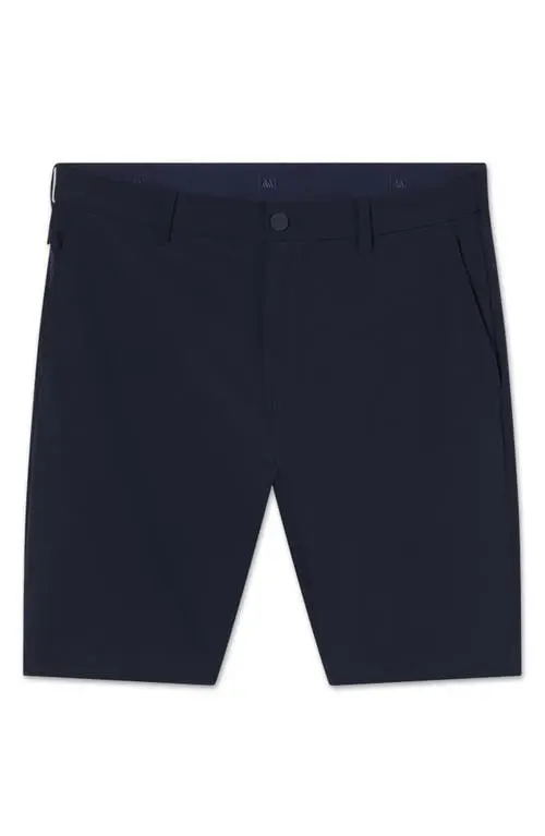 Mizzen+main Helmsman Flat Front Golf Shorts - Navy Solid