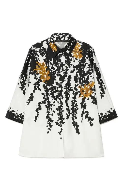 Marina Rinaldi Cotton Button-up Shirt