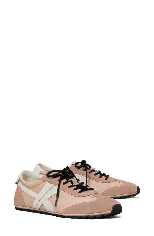 Tory Burch Hank Field Sneaker - Rose Silk/malva/blanc
