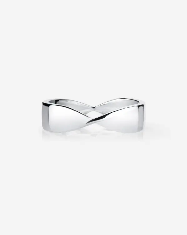 Ring Concierge Twist Band Ring - Sterling Silver