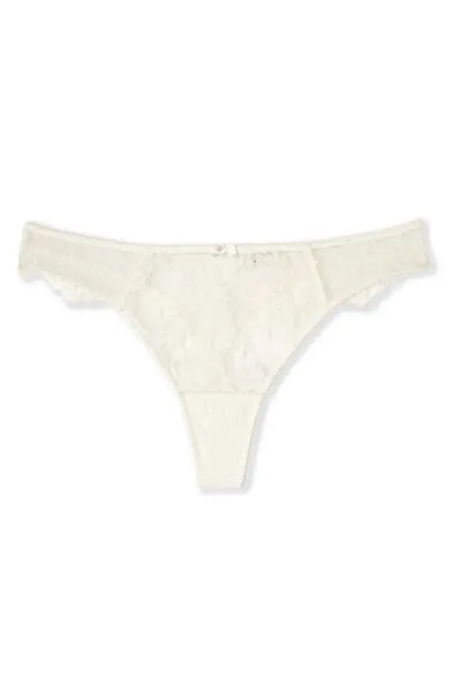 ETAM Infini Lace Tanga Thong - Ecru