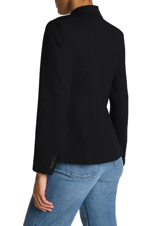 Spanx Stretch Ponte Blazer - Classic Black