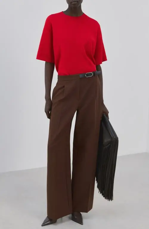 Mango Oversized Short Sleeve Sweater