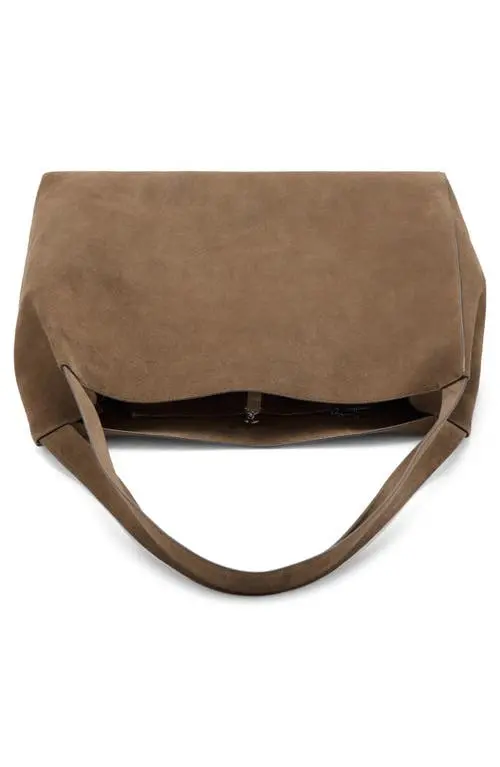 Mango Suede Shopper