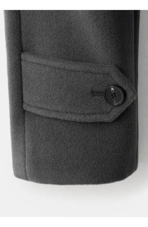 Mango Belted Virgin Wool Blend Coat