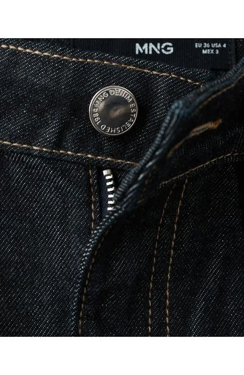 Mango Mid-rise Balloon Jeans