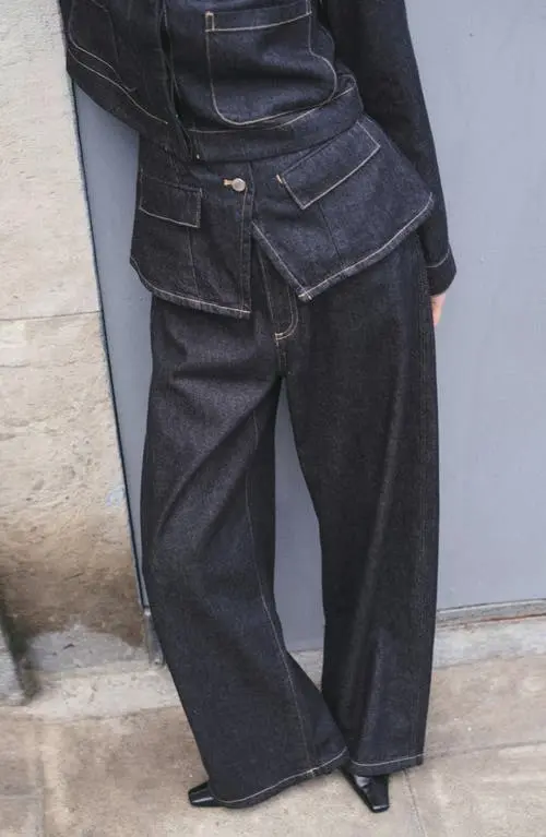 Mango Mid-rise Balloon Jeans