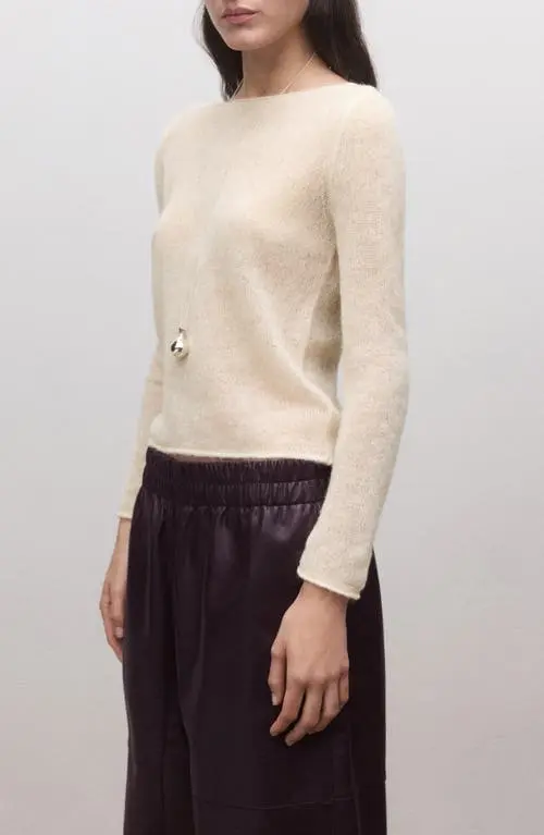 Mango Semisheer Alpaca Blend Sweater