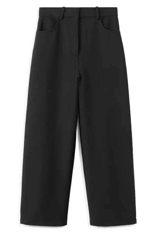 Mango Crop Straight Leg Pants
