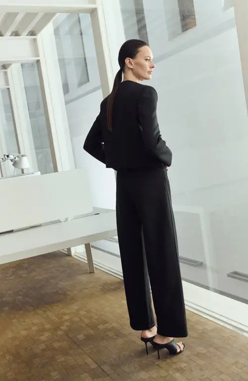 Mango Crop Straight Leg Pants
