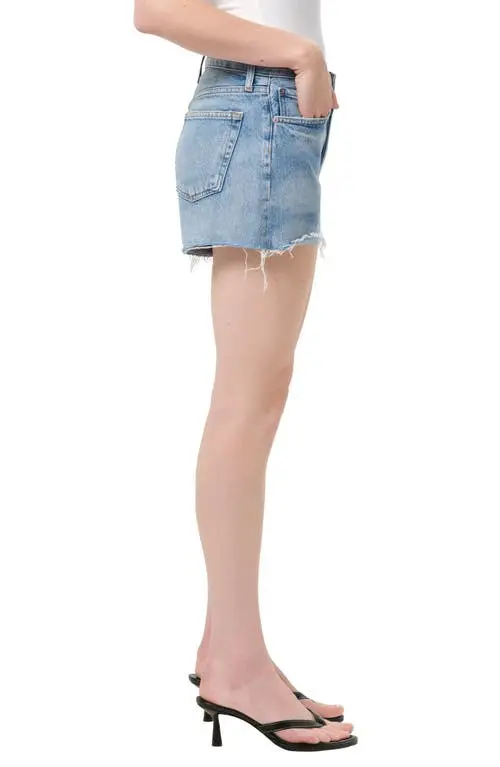AGOLDE Parker Denim Cutoff Shorts