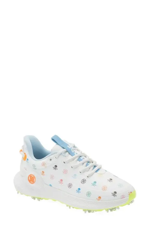 G/fore Mg4+ O2 G/lock Skulls & Tees Golf Shoe - Snow/multi