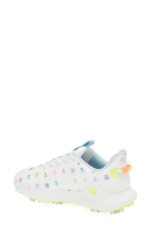 G/fore Mg4+ O2 G/lock Skulls & Tees Golf Shoe - Snow/multi