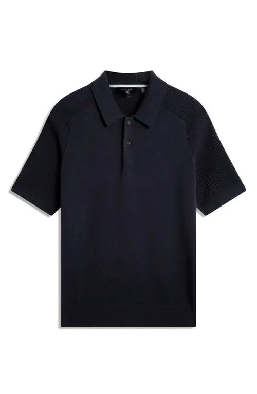 Ted Baker London Otiso Cotton & Wool Polo